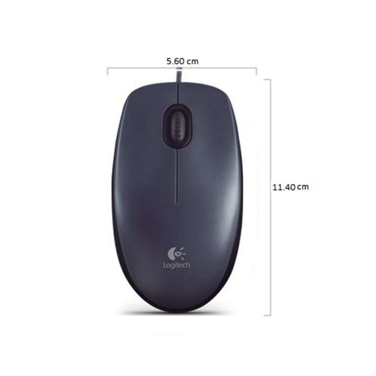 MOUSE OPTICO USB LOGITECH M100 SCROLL - TECNIT
