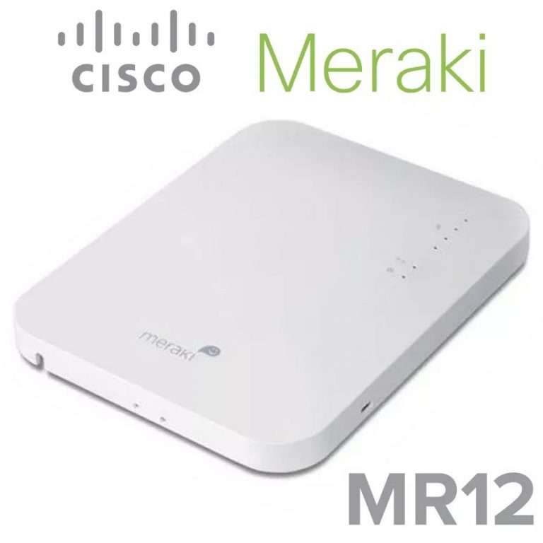 ACCESS POINT WIRELESS AP CISCO MERAKI MR12 CLOUD MANAGED AP 2.4GHz ...