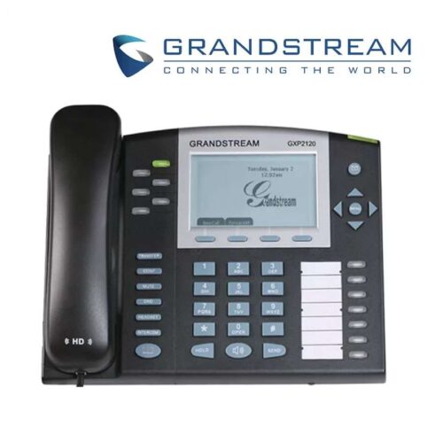 TELEFONO IP HD GRANDSTREAM GXP2120 PARA VoIP 6 CUENTAS SIP CON DOS ...
