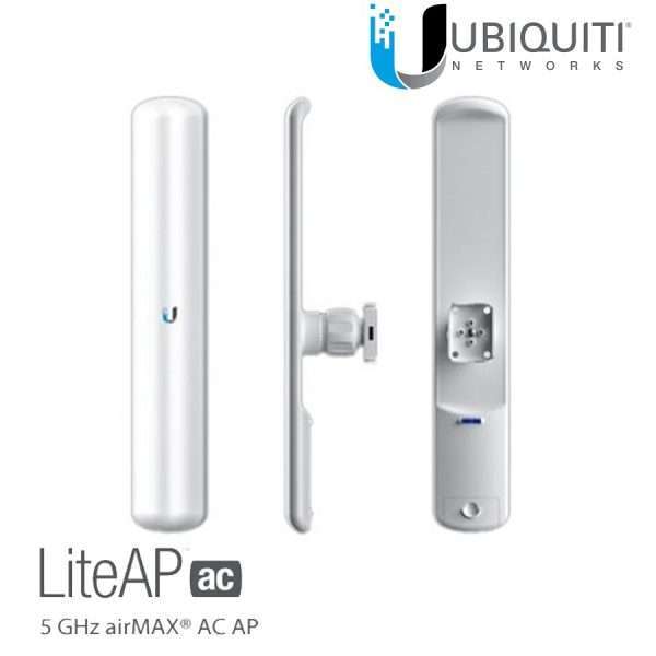 ACCESS POINT WIRELESS UBIQUITI LITEAP AC LAP-120 AIRMAX 5GHz 16dBi ...