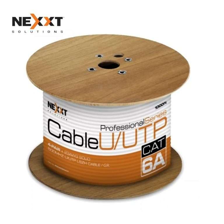 ROLLO DE CABLE UTP CATEGORIA 6A NEXXT 305 mts. - TECNIT