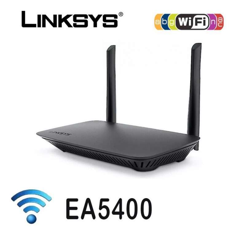 ROUTER WIRELESS AC LINKSYS E5400 DUAL BAND DOS ANTENAS 1200MBPS - TECNIT