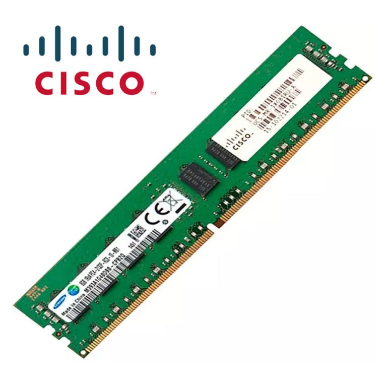 MEMORIA RAM CISCO DDR4 8GB 1RX4 PC4-17000 2133MHz ECC REGISTERED - TECNIT
