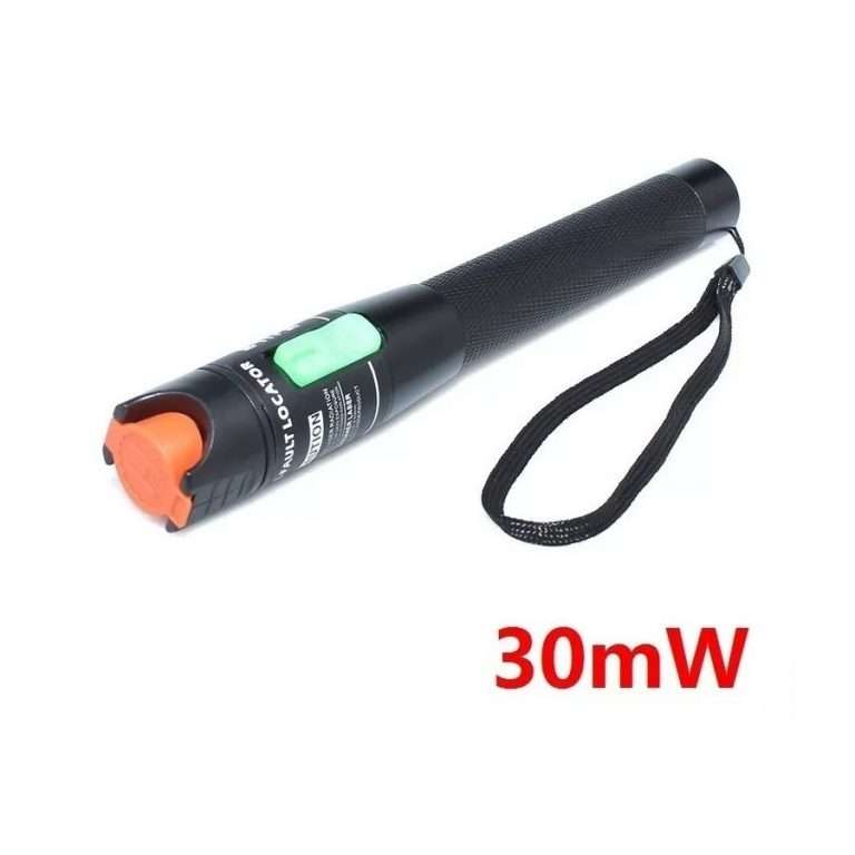 LOCALIZADOR VISUAL DE FALLAS VFL FIBRA ÓPTICA SM/MM HASTA 30km 30mW ...
