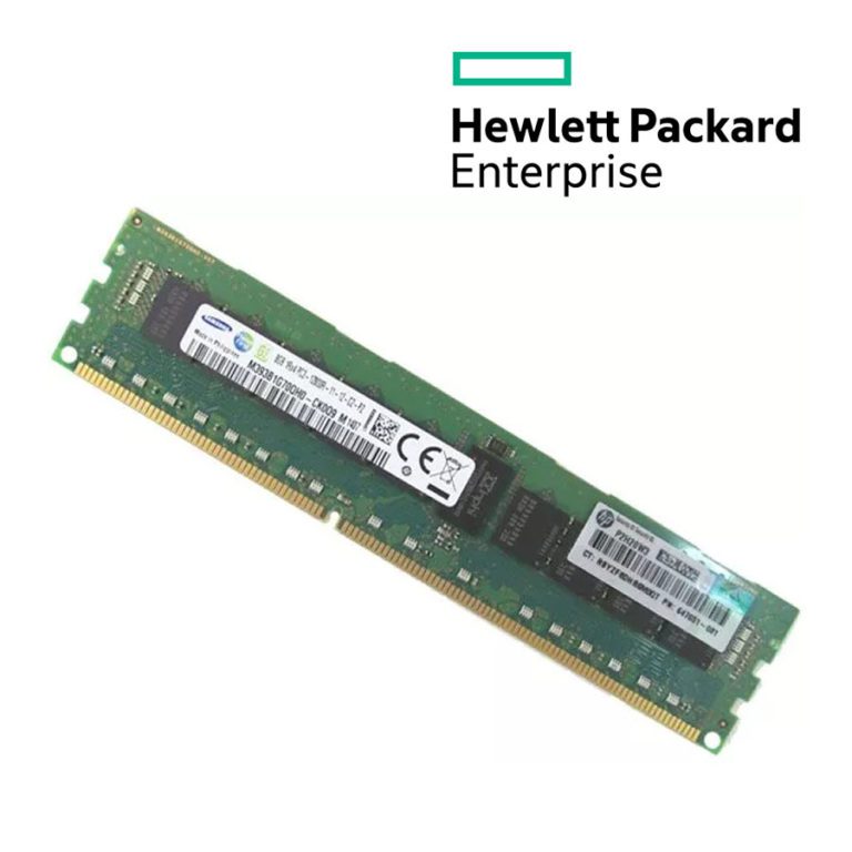 MEMORIA RAM HP 647899-B21 DDR3 8GB 1RX4 PC3-12800 1600MHZ REGISTERED ECC - TECNIT