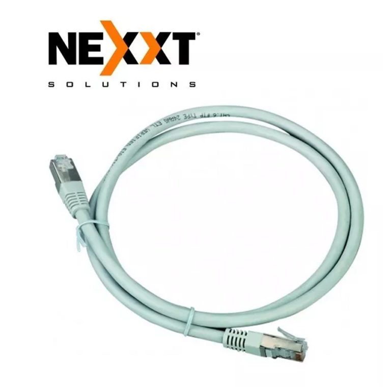 CABLE DE RED UTP PATCH CORD NEXXT CAT5E CERTIFICADO 7 PIES - TECNIT