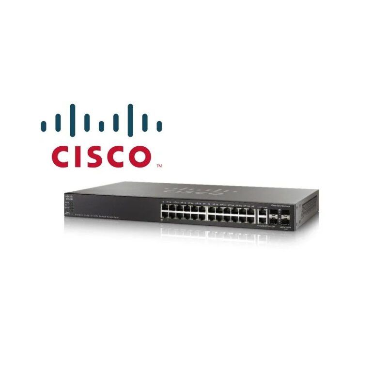 SWITCH CISCO SMB SG350-28-K9-NA ADMINISTRABLE L3 DE 26 PUERTOS GIGABIT ...