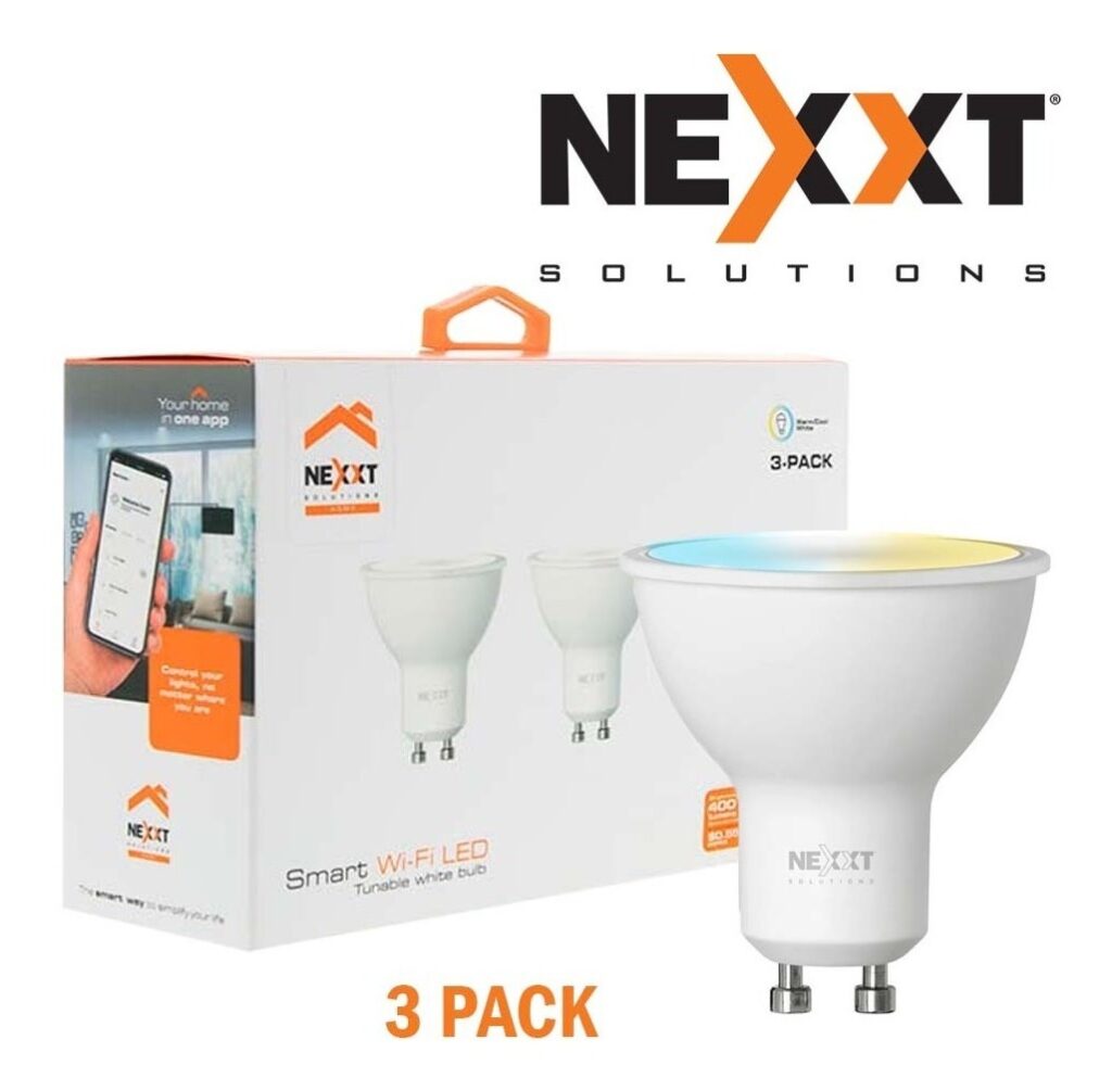 FOCO BOMBILLA 3 PACK LED SMART WI-FI NEXXT NHB-W310 WI-FI DE 4W - TECNIT