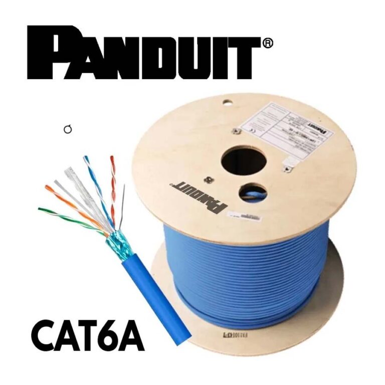 ROLLO DE CABLE F/UTP PANDUIT PFL6X04BU-CEG CATEGORIA 6A LSZH BLINDADO ...