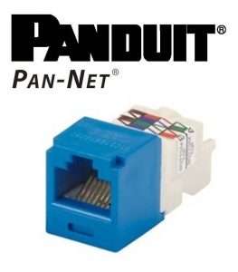 CONECTOR JACK CAT6 RJ-45 HEMBRA PANDUIT CJ688TPBU PAN-NET - TECNIT