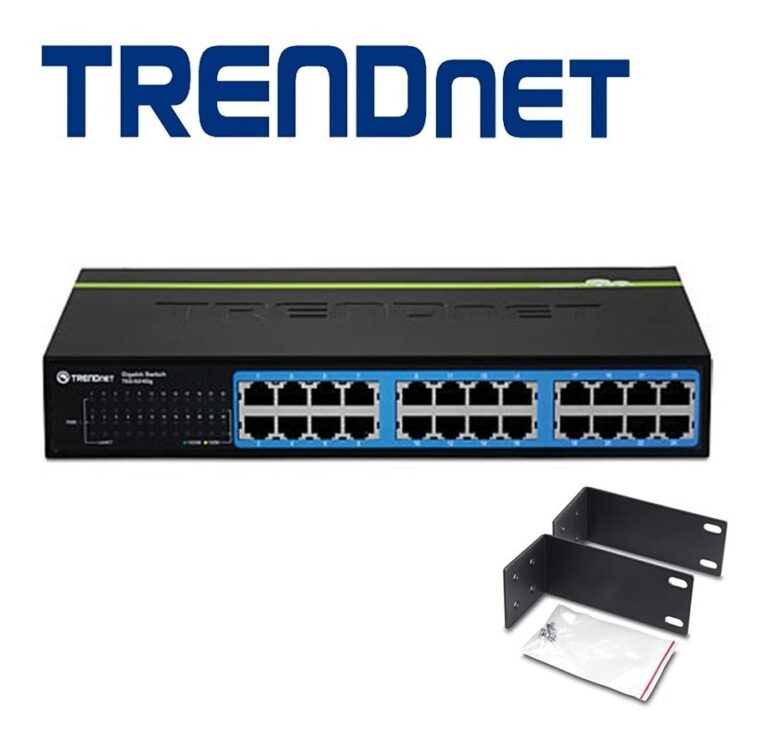 SWITCH TRENDNET TEG-S24DG DE 24 PUERTOS GIGABIT 10/100/1000 RACKEABLE ...