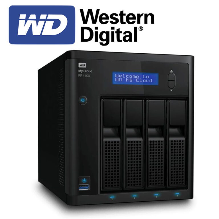 SERVIDOR NAS WESTERN D. WDBNFA0000NBK-NESN MY CLOUD PRO PR4100 DE 4 ...