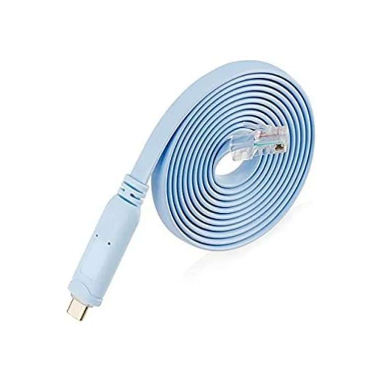 CABLE DE CONSOLA CISCO ORIGINAL RJ45 A USB C 1.8M - TECNIT