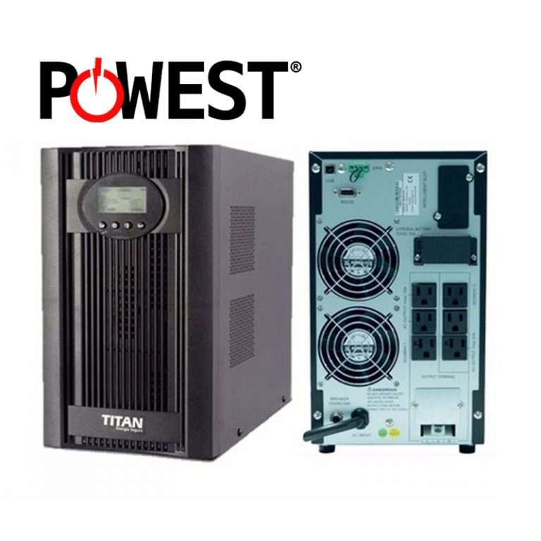 UPS POWEST ONLINE 2KVA 1800W LCD 120V | TECNIT