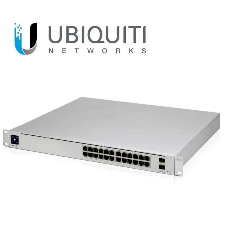 Switch Ubiquiti Unifi Adm L3 24 Puertos Con 8 Poe+ 2sfp 10gb | TECNIT